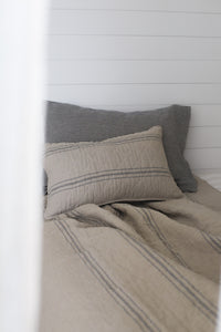 French stripe coverlet